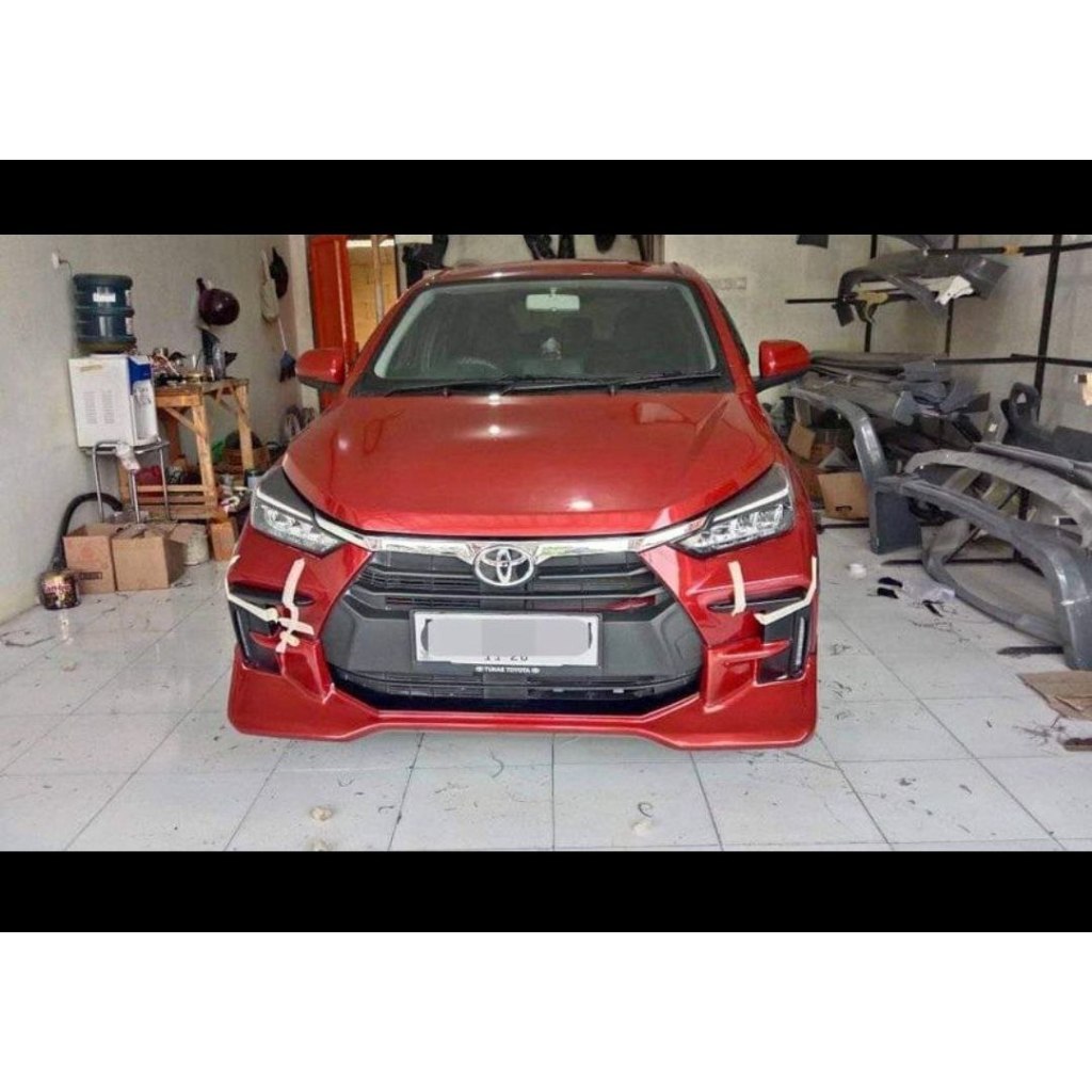 Jual BODYKIT TOYOTA AGYA GR 2023 2024 2025 body kit agya gr | Shopee ...
