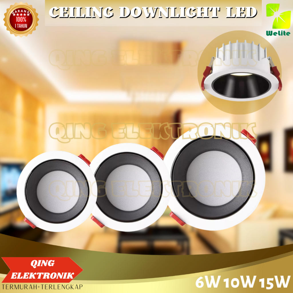 Jual Lampu Downlight Led Plafon Rumah Ceiling Light High Quality ...