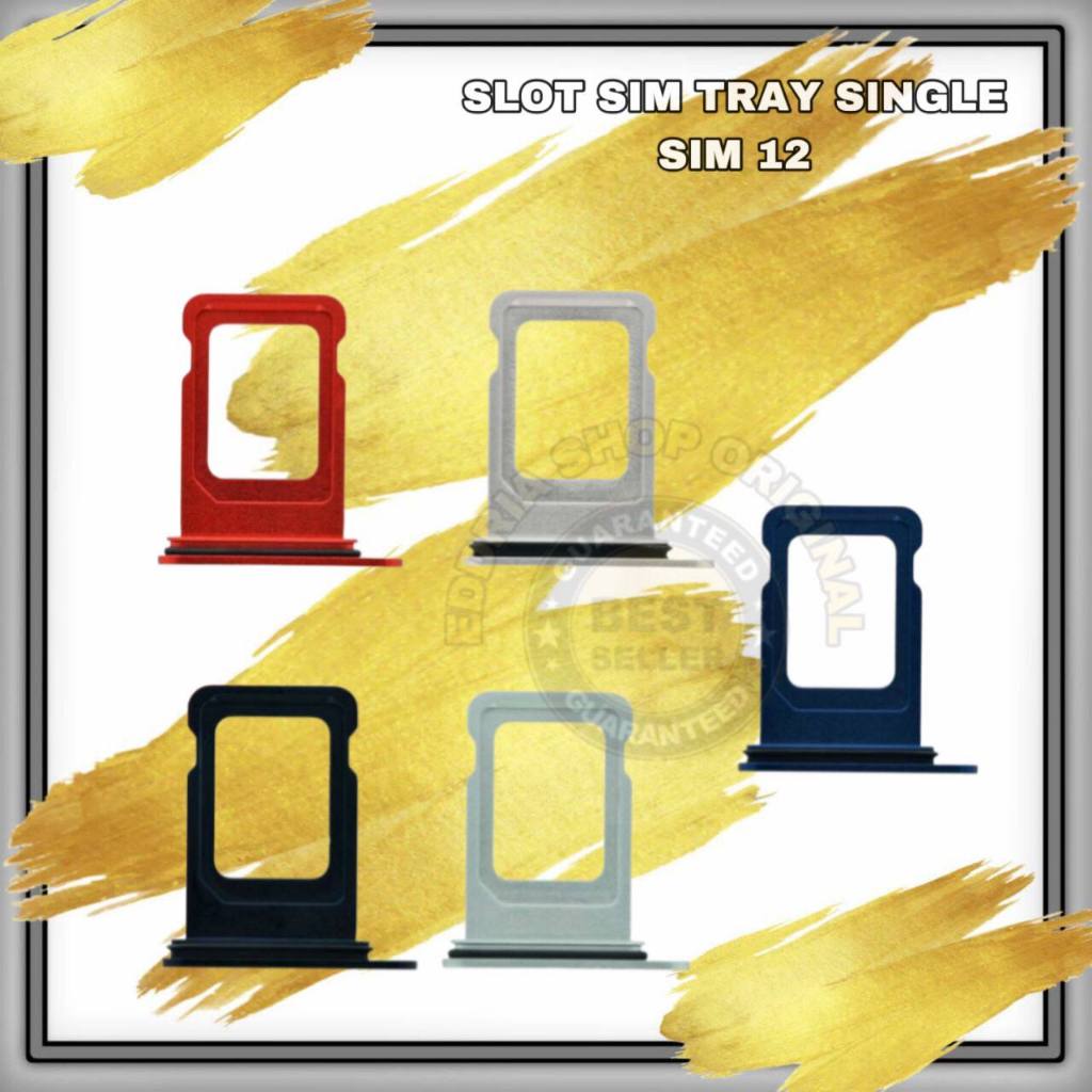 Jual SINGLE KARTU SIM TRAY / SLOT SIM 12 NEW ORIGINAL | Shopee Indonesia