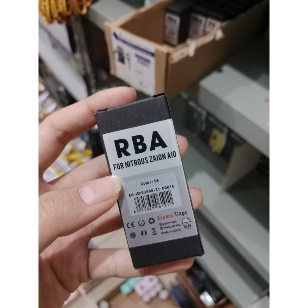 Jual RBA BORO FOR NITROUS ZAION AIO AUTHENTIC BY DAMN VAPE X KOKO ...
