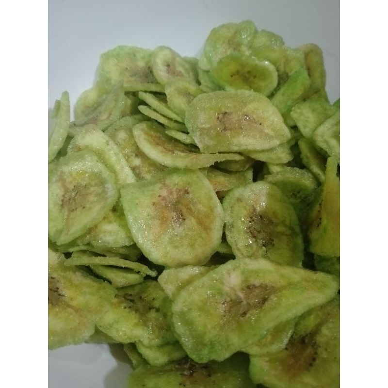 Jual keripik pisang manis rasa green tea 500gram / Keripik pisang manis ...