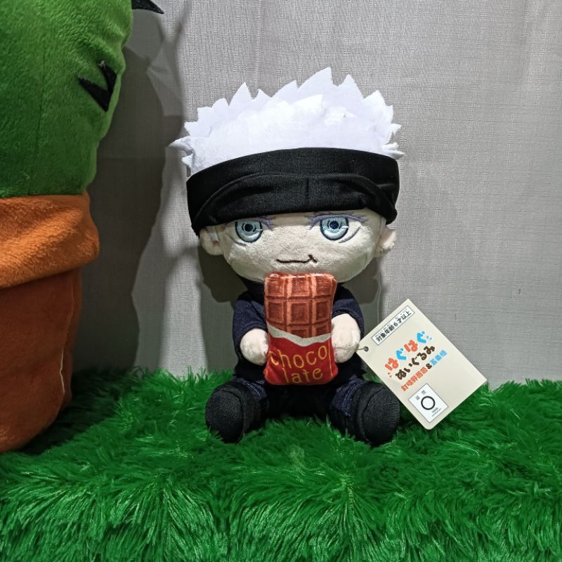 Jual NEW SATORU GOJO HAGU HAGU CHOCOLATE JUJUTSU KAISEN PLUSH ANIME ...