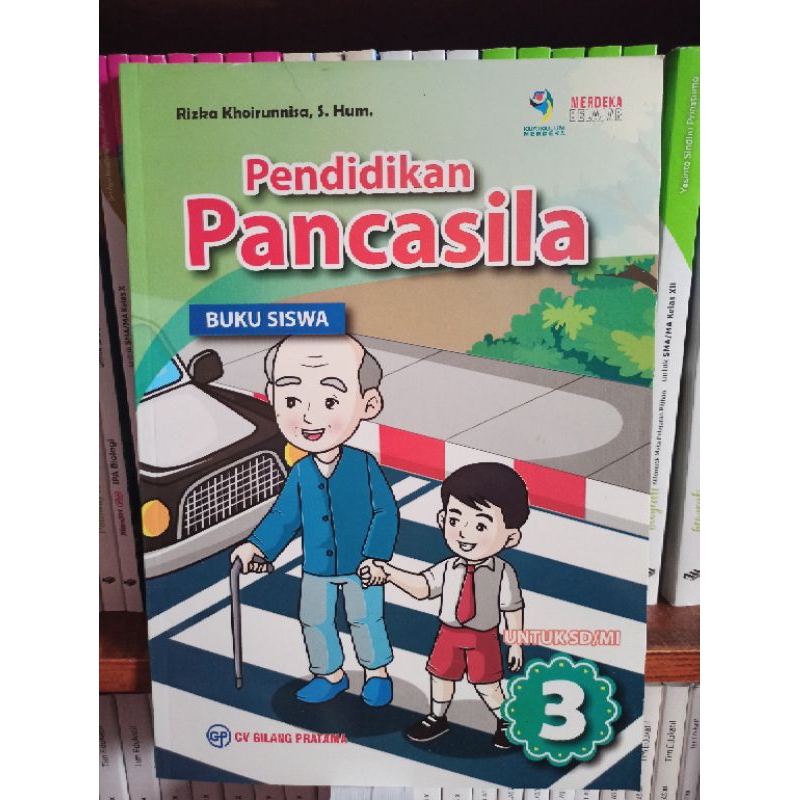 Jual BUKU PENDIDIKAN PANCASILA PPKN PKN KELAS 3 SD KURIKULUM MERDEKA | Shopee Indonesia
