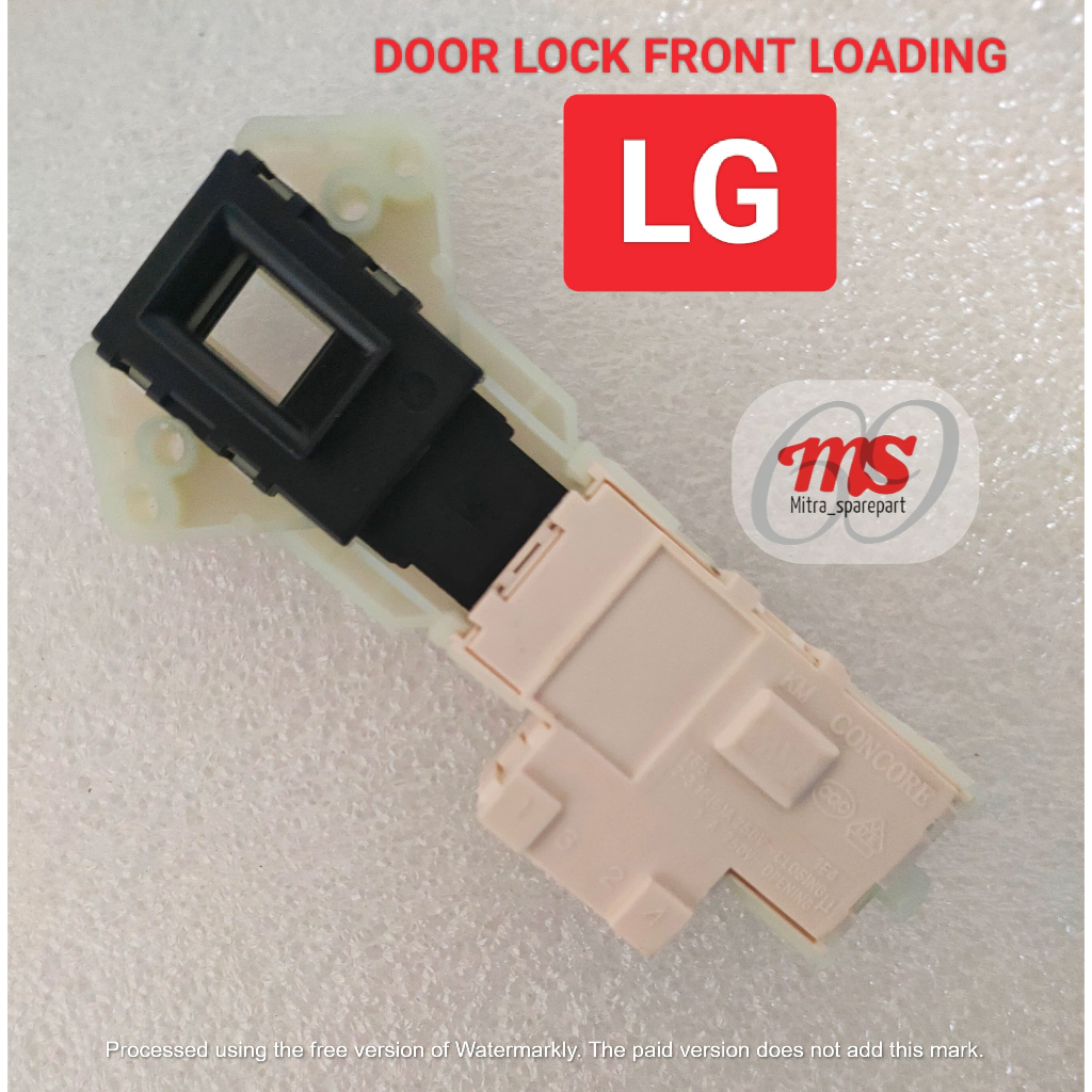 Jual [STOK READY] / DOOR LOCK MESIN CUCI FRONT LOADING LG | Shopee ...