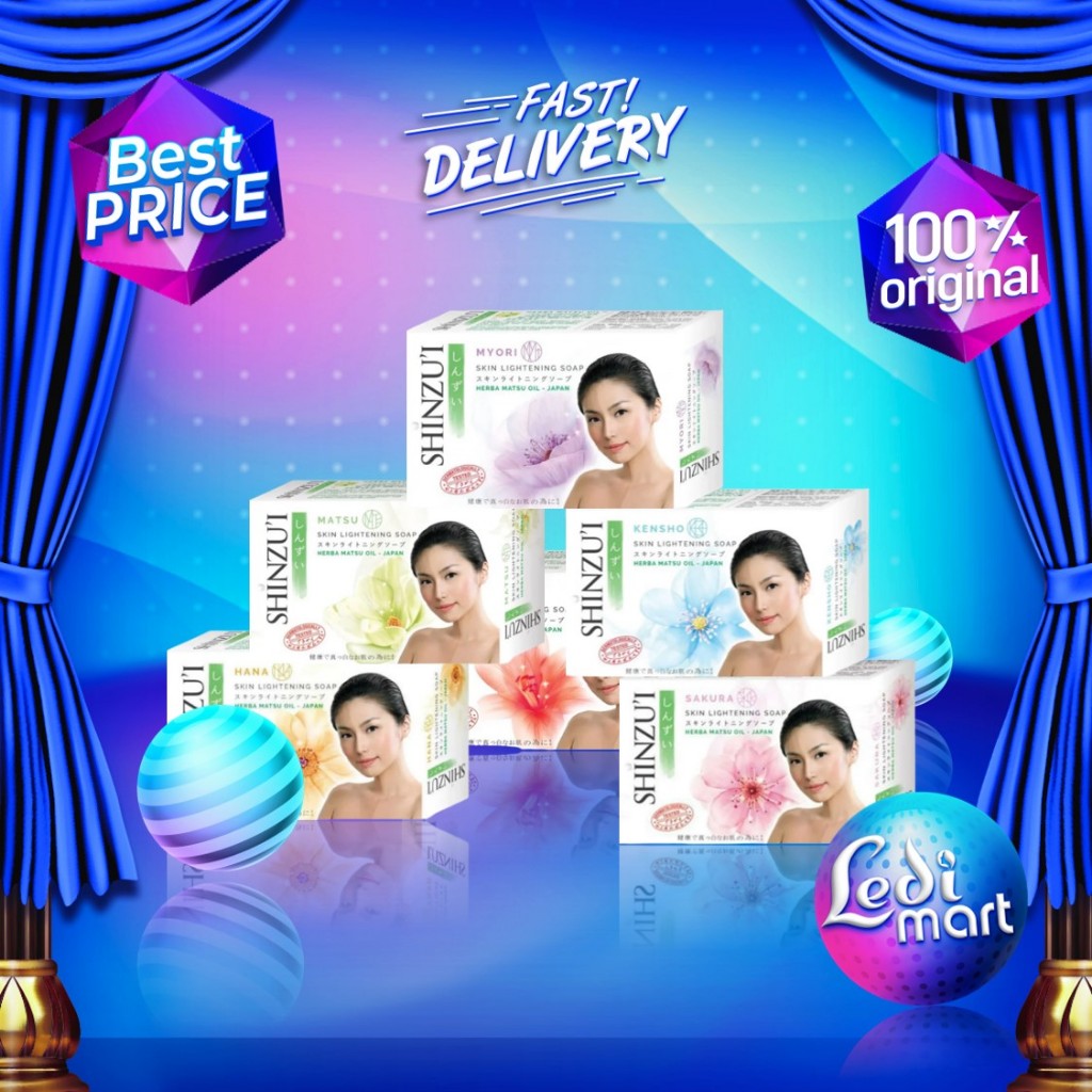 Jual Shinzu'i Skin Lightening Bar Soap 80gr - Shinzui Sabun Mandi ...