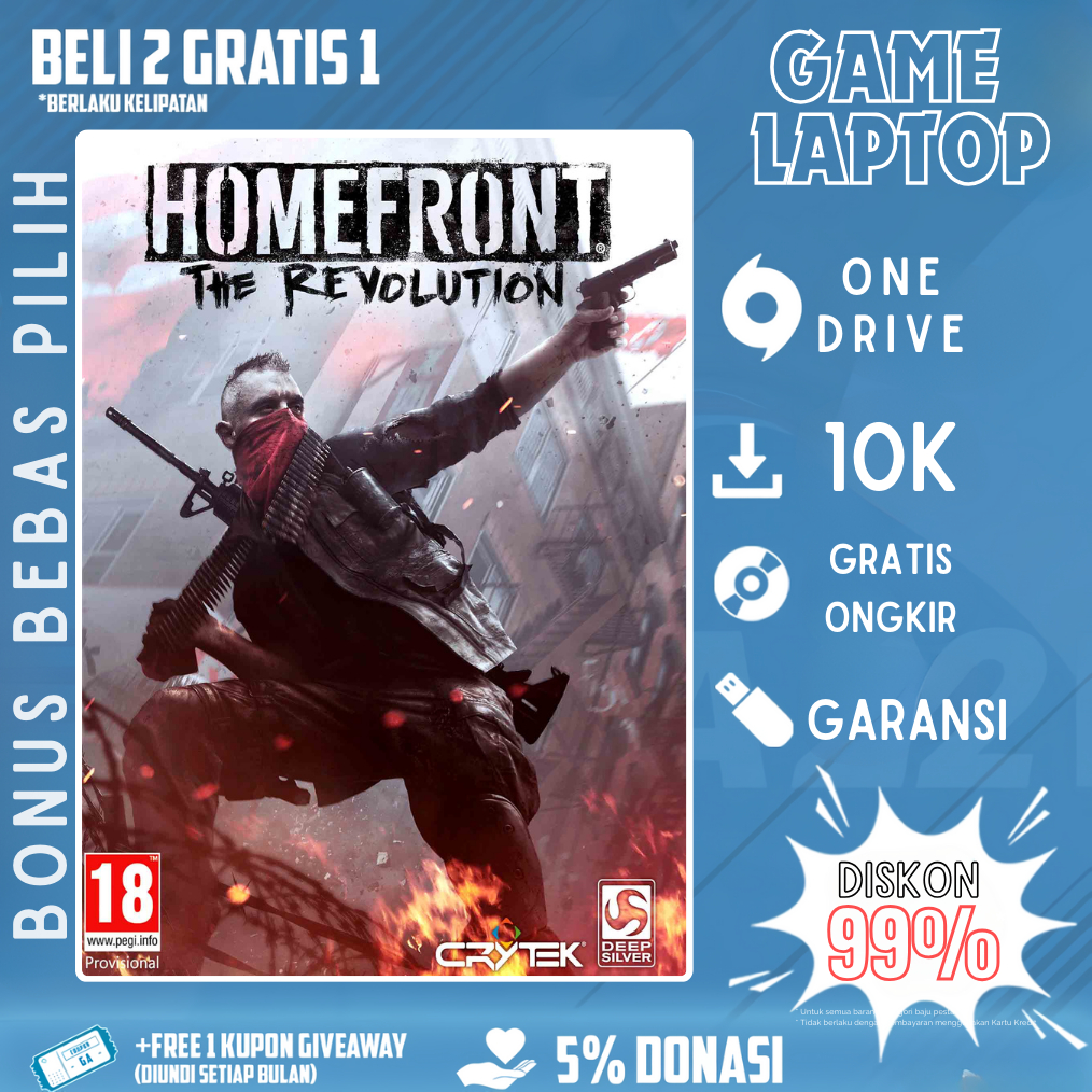 Jual Homefront The Revolution - LINK DOWNLOAD - GAME PC - GAME LAPTOP ...