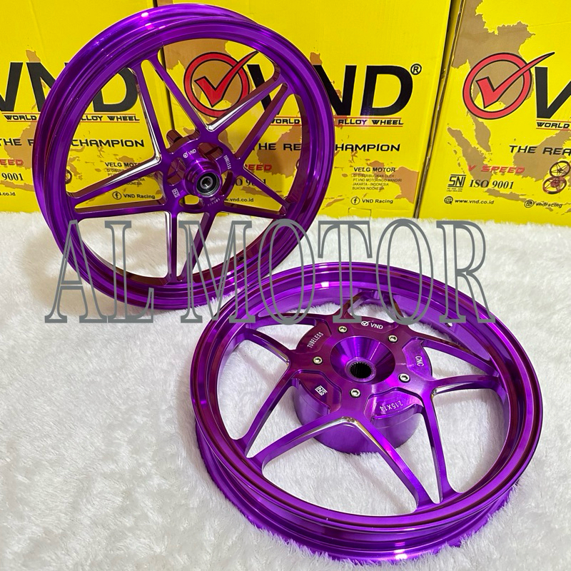 Jual velg pelek velek VND V speed F vario 125/150 velg vnd v speed ...