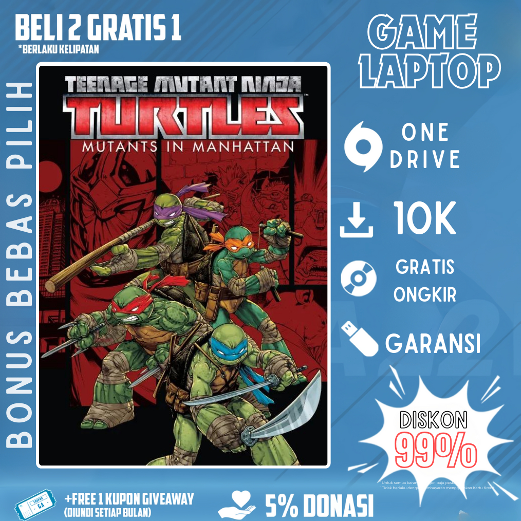 Jual Teenage Mutant Ninja Turtles - LINK DOWNLOAD - GAME PC - GAME ...