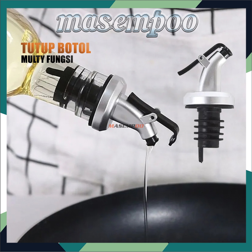 Jual Tutup Botol Serbaguna Pourer Tutup Botol Minyak Tutup Botol Kecap ...