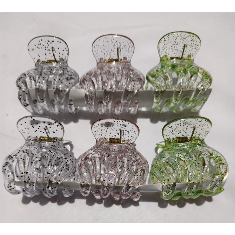 Jual 6 pcs jedai glitter jedai original gigi 5 jedai bening Glitter ...