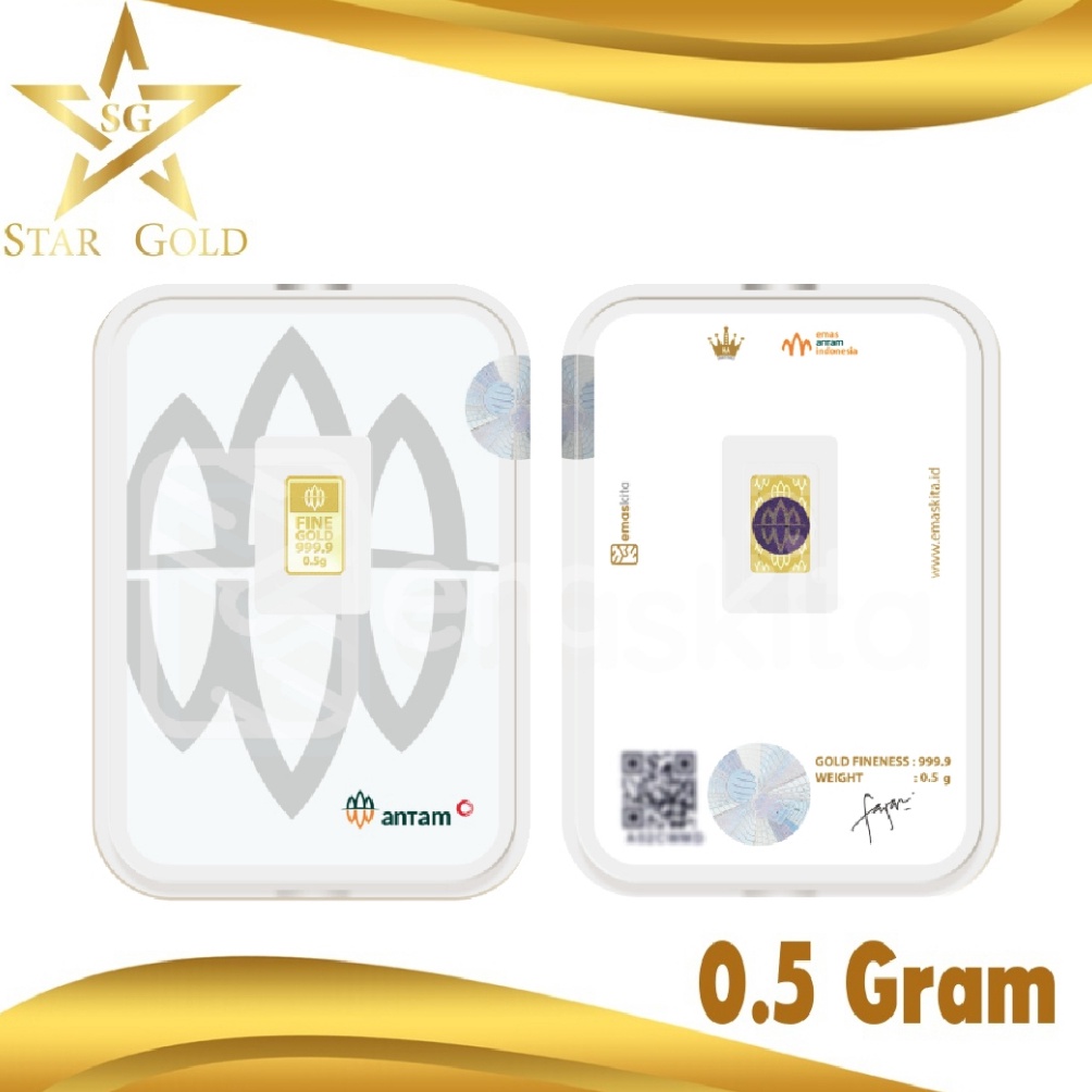 Jual Star Gold Antam Indo Emas Kita 5 Gram KODE B1M2 | Shopee Indonesia