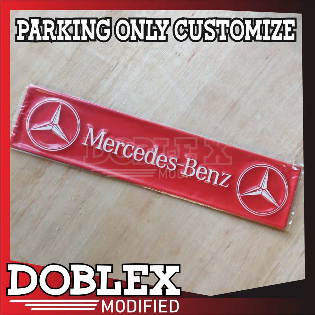 Jual PLAT CUSTOM EMBOSS EURO LOOK MERCEDES BENZ | Shopee Indonesia