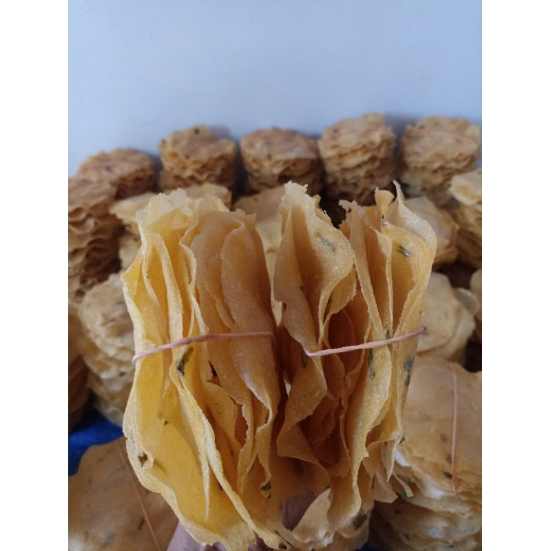 Jual Kerupuk samiler / opak singkong 2 iket isi 20 biji | Shopee Indonesia