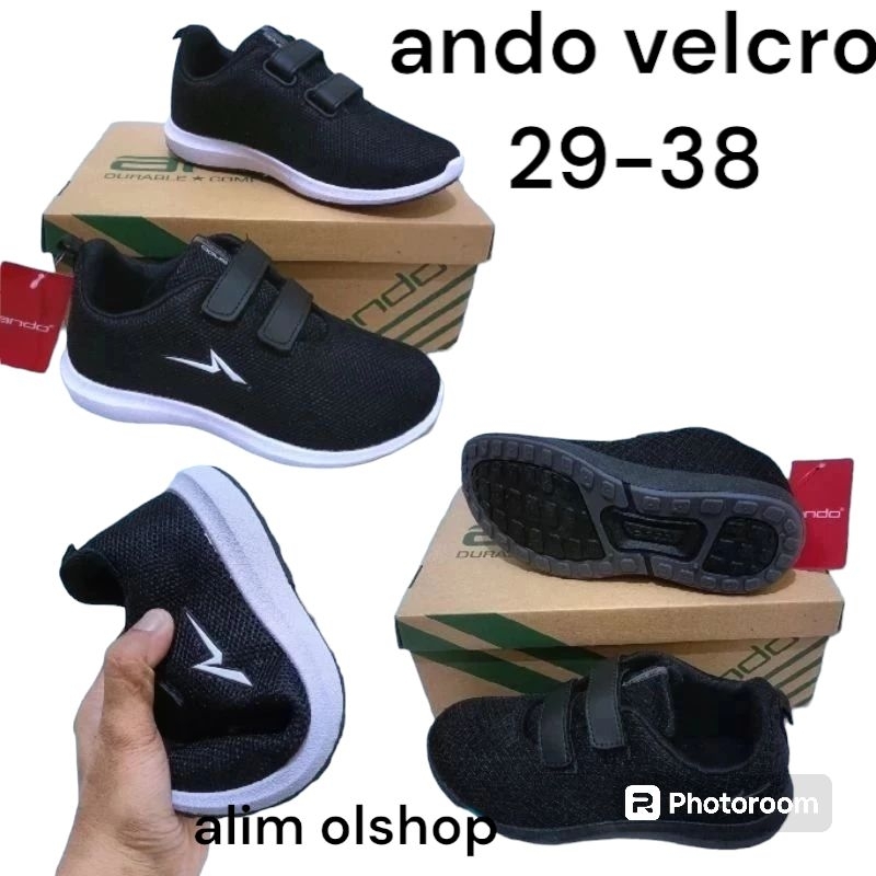 Jual sepatu ando velcro original di toko alim olshop | Shopee Indonesia
