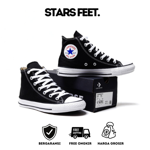 Jual Sepatu Converse Allstar Tinggi / Sepatu Convers Chuck Taylor ...