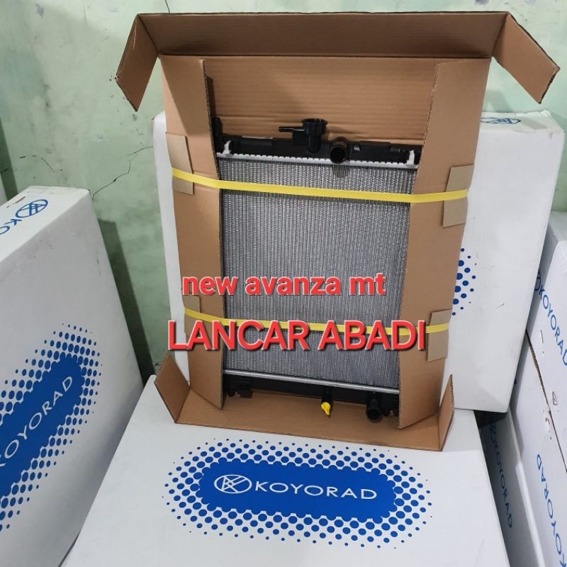Jual RADIATOR TOYOTA AVANZA NEW DAIHATSU XENIA NEW MANUAL 1300CC 1000CC ...