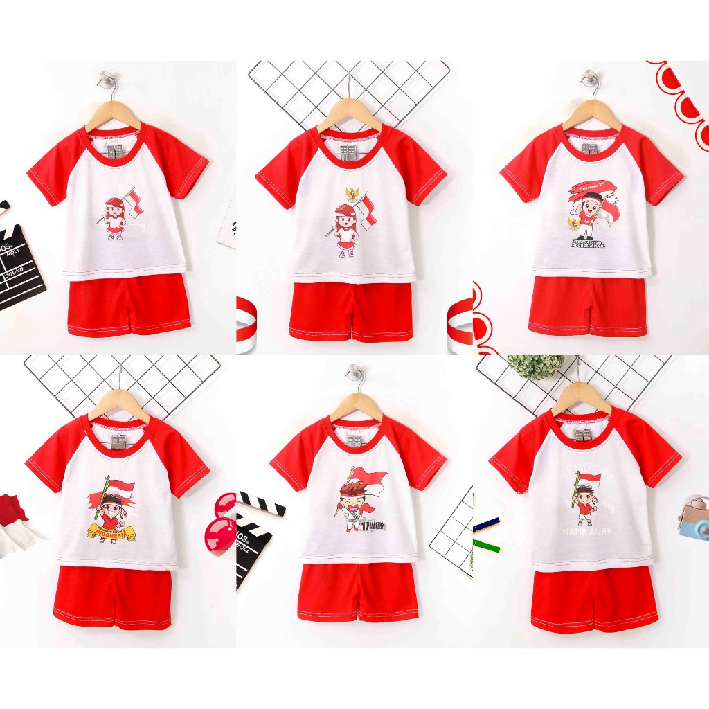 Jual VNZ Kids - SETELAN ANAK BAJU 17 AGUSTUS/KEMERDEKAAN RI/ANAK COWOK ...
