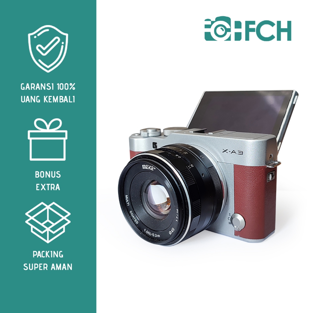 Jual PAKET BOKEH FUJIFILM XA3 MULUS SIAP PAKAI FULSET GOOD QUALITY | Shopee Indonesia