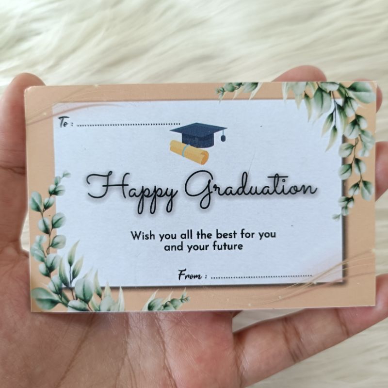 Jual Kartu Ucapan GRADUATION Greeting Card Wisuda | Shopee Indonesia