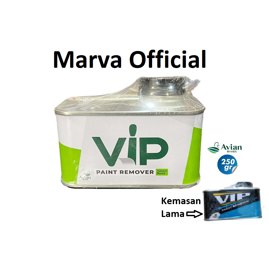 Jual VIP paint remover 250 gr gram avia avian pengelupas pembersih ...