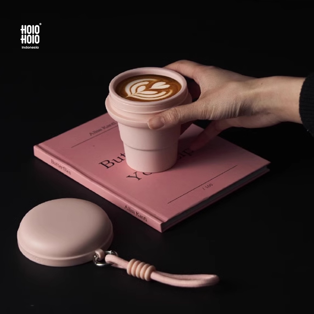 Jual HOLOHOLO Macaron Folding Cup Tritan 200ML | Shopee Indonesia