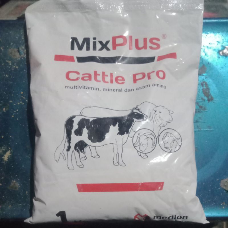 Jual Mix Plus Cattle Pro Premix Mineral Vitamin Asam Amino Untuk Domba ...