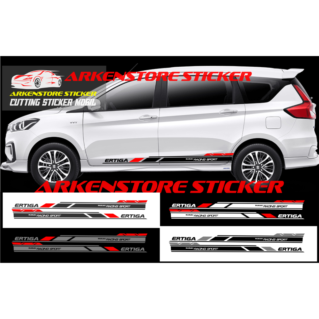 Jual Sticker suzuki ertiga sticker stiker mobil ertiga sticker list ...