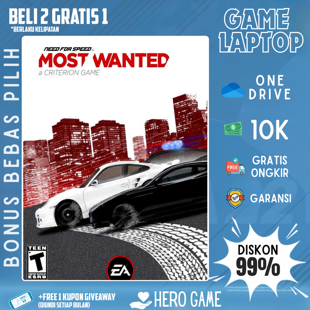 Jual NEED FOR SPEED MOST WANTED 2012 - LINK DOWNLOAD - GAME PC - GAME ...