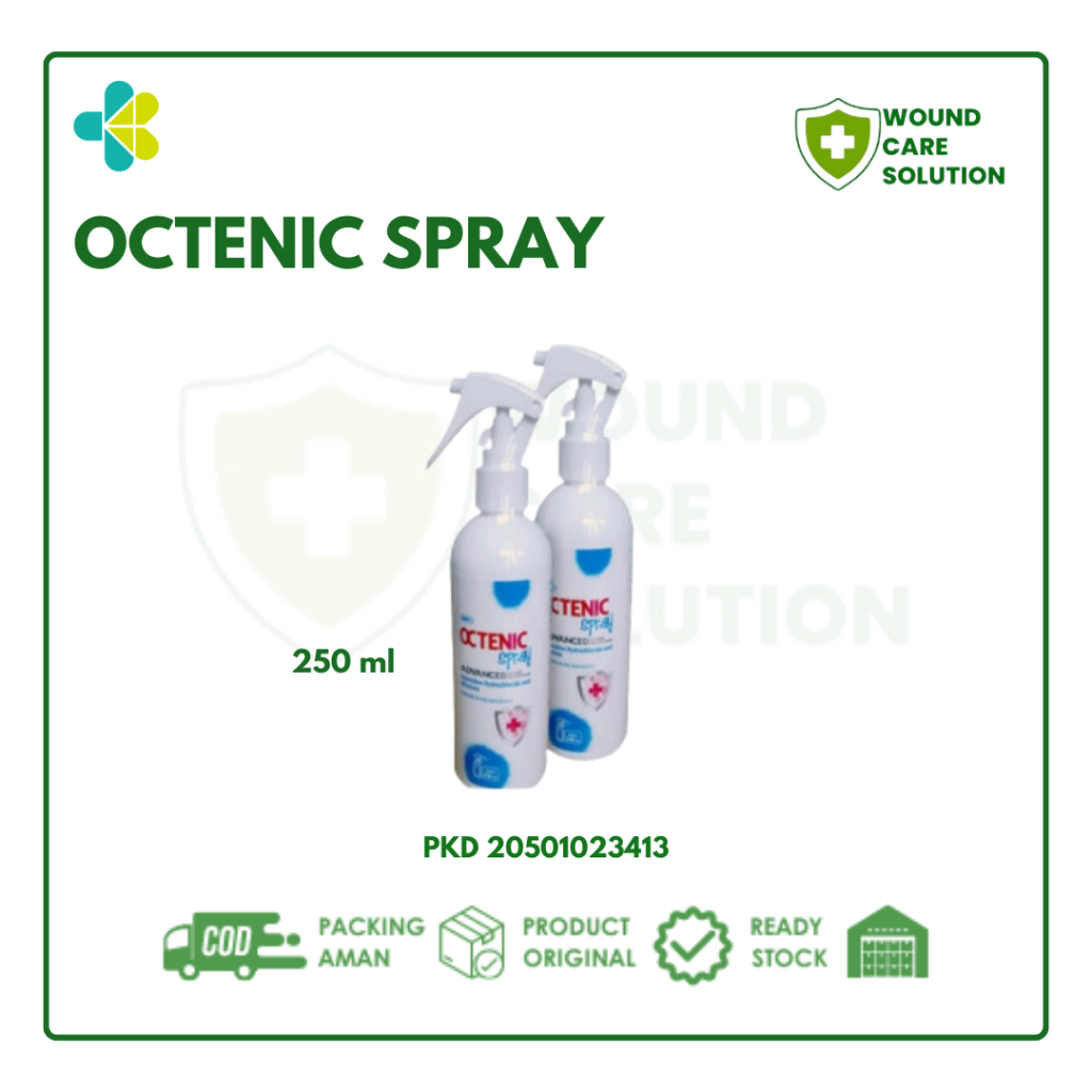 Jual Octenic Spray/Cairan Pembersih Luka 250ml | Shopee Indonesia