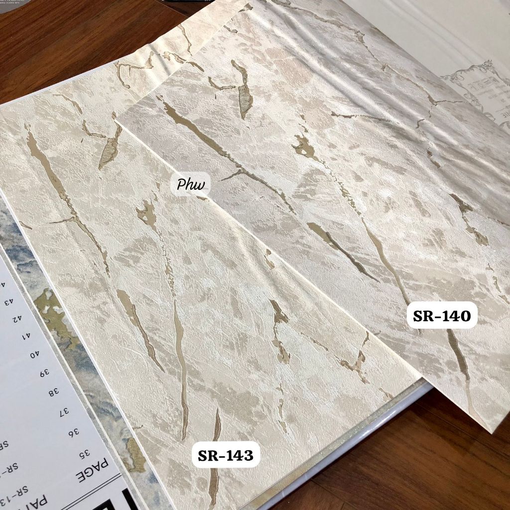 Jual Wallpaper Dinding Marmer Marble Granit Abu Cream Abstrak Modern ...