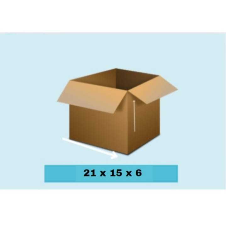 Jual Kardus Packing 21x15x6 - Karton Box Dus Kotak Kemasan Packaging ...