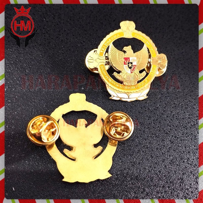 Jual Bros Logam Kuningan BPK Lencana Logo Badan Pemeriksa Keuangan RI ...