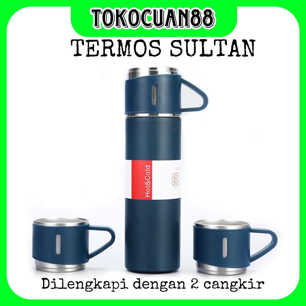 Jual TERMOS SULTAN TERMOS VACUM FLASK GIFT BOX HAMPERS 500ml TUMBLER ...