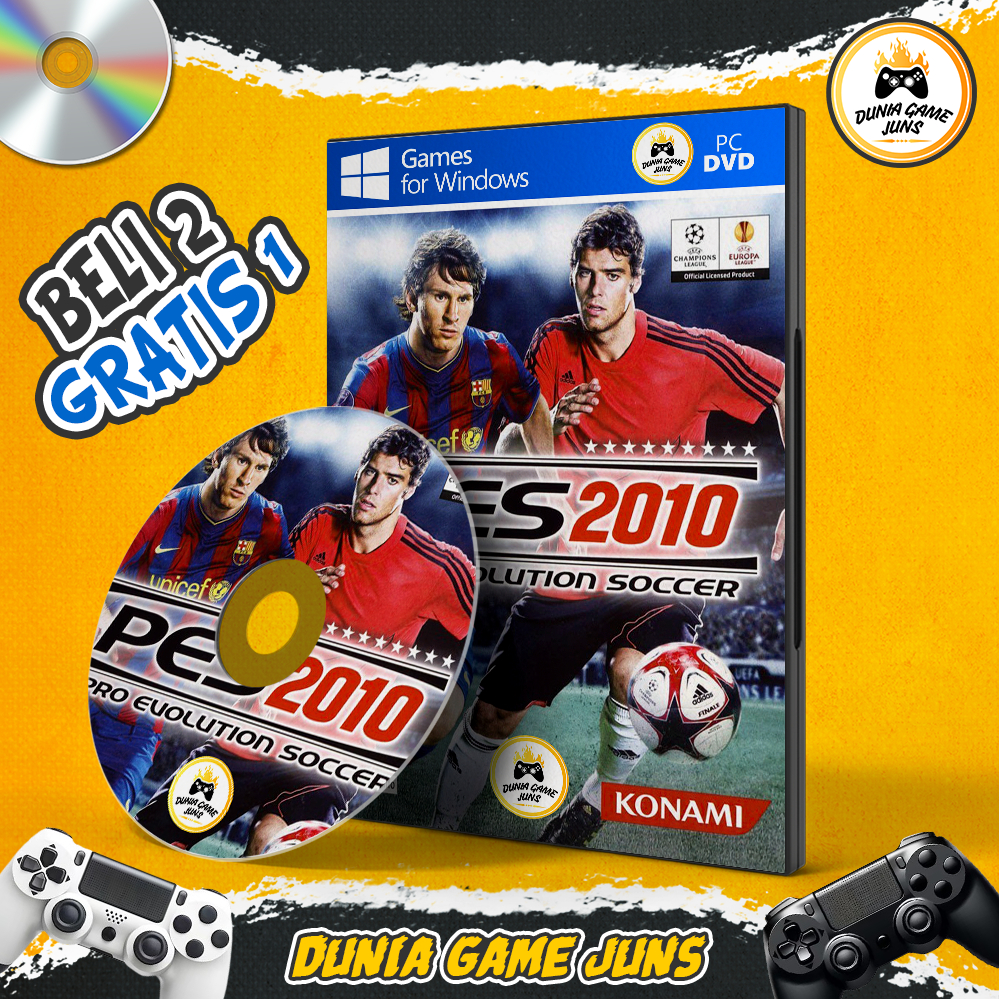 Jual PES 2010 | Pro Evolution Soccer 2010 | CD/DVD | Game Sport ...