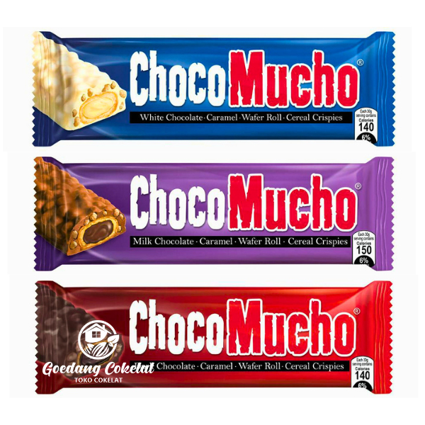 Jual Choco Mucho ChocoMucho Milk Dark White Chocolate Kemasan 30g ...