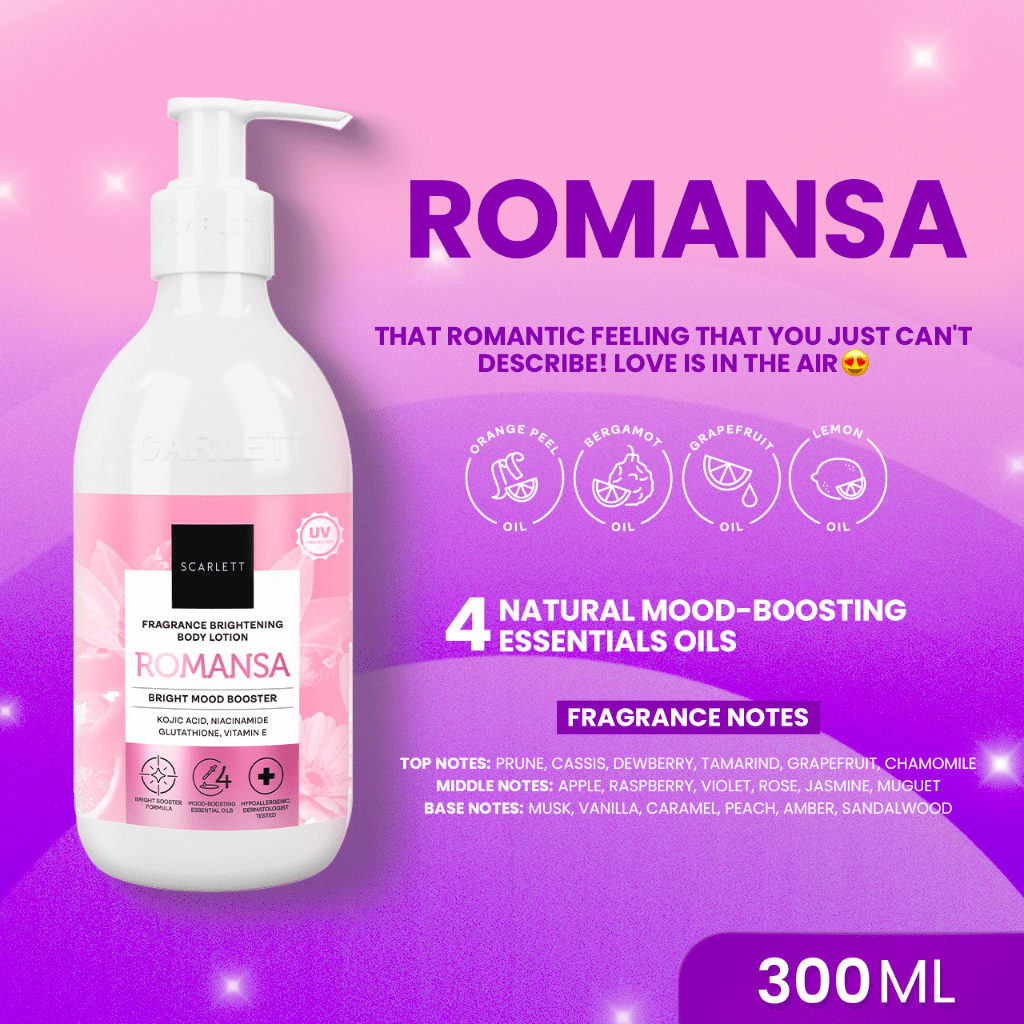 Jual Scarlett Whitening New Brightening Body Lotion Bright Mood Booster ...