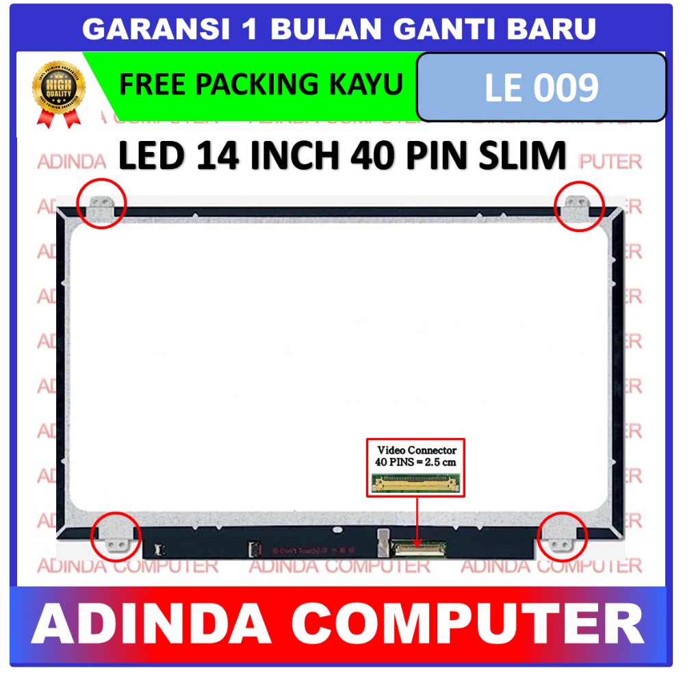 Jual KODE V2D LED LCD Layar Screen Axioo BNE RNW RNE HNW | Shopee Indonesia