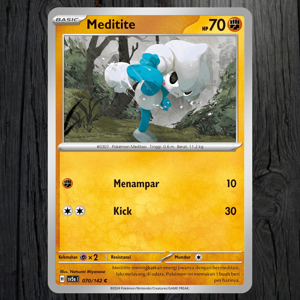 Jual Meditite Pokemon sv5s Paradoks Andalan - PETARUNG - KARTU TCG ...