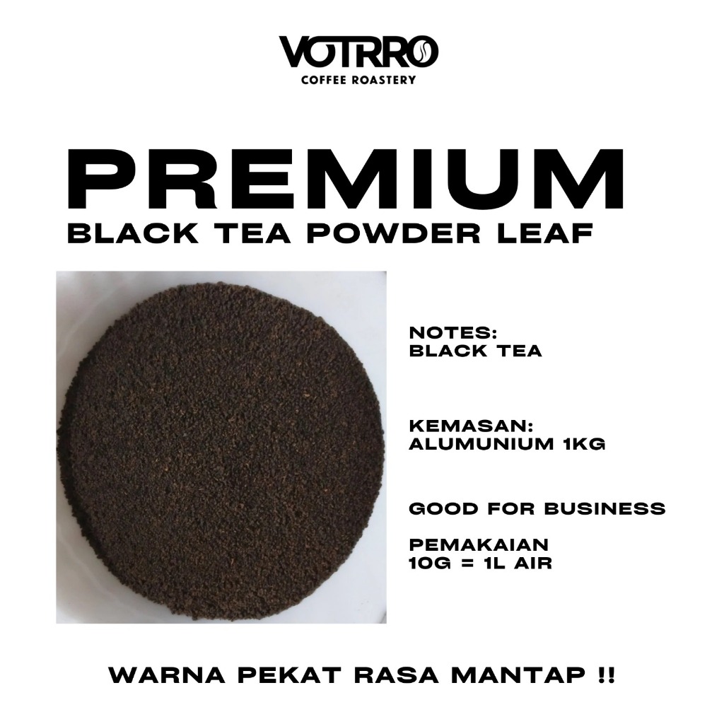 Jual Premium Black Tea Indonesia / Teh Hitam Indonesia bentuk Daun Teh ...
