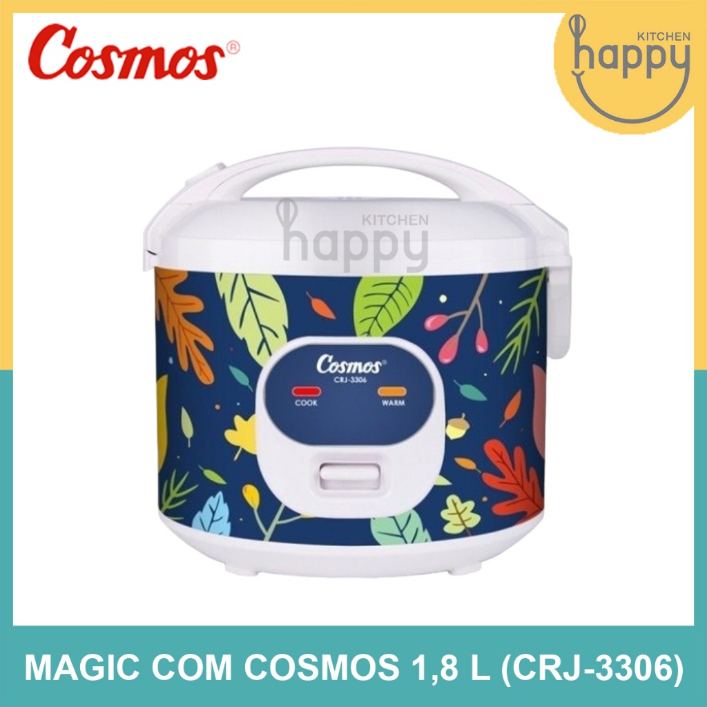Jual Rice Cooker Cosmos Magic Com Cosmos 1.8 Liter CRJ 3306 | Shopee ...