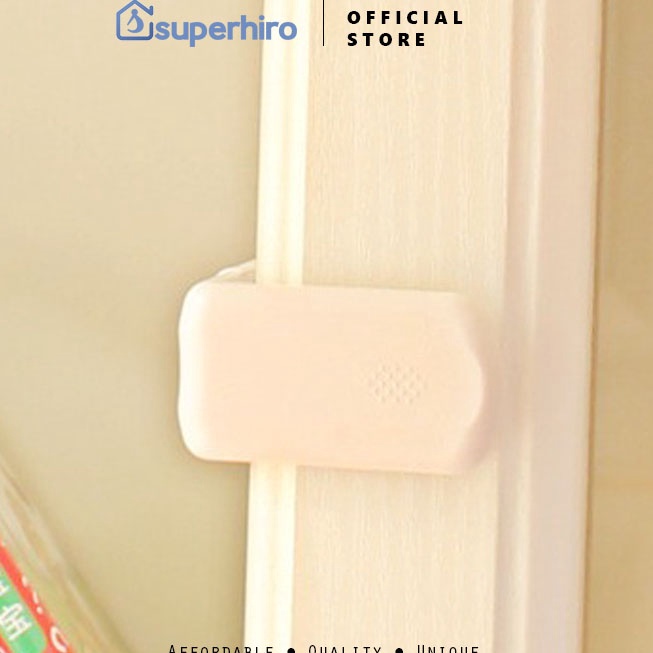 Jual Potongan Double Button Safety Lock Pengaman Laci Lemari Kulkas ...