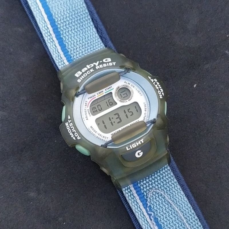 Jual CASIO BABY-G BG-370 MODUL 1618 CLEAR SMOKE BLUE | Shopee Indonesia
