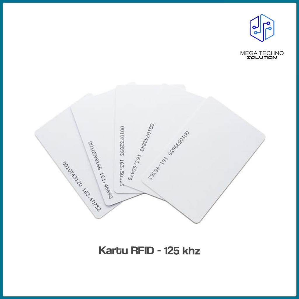 Jual Kartu RFID Proximity 125khz Kartu Absensi Kartu Parkir Kartu Akses ...