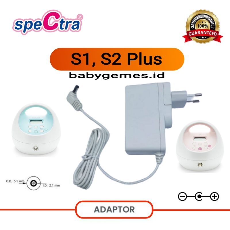 Jual Adaptor /Charger For Spectra Breast Pump Model S1, S1Plus, S2 ...
