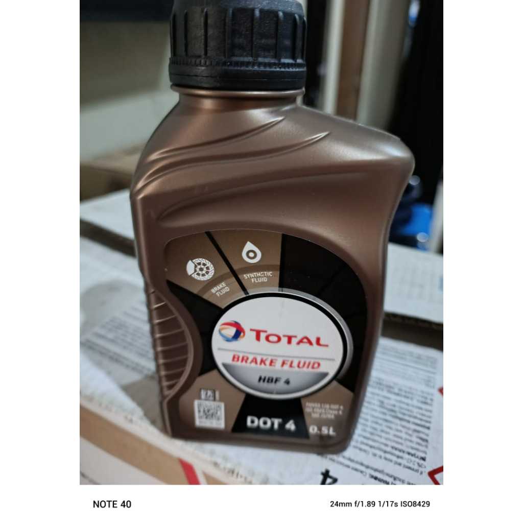 Jual Minyak rem Brake Fluid Total HBF 4 DOT 4 500 ml | Shopee Indonesia