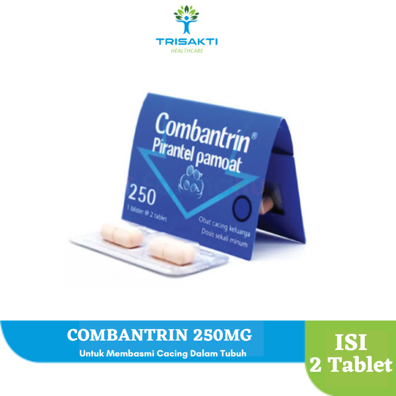 Jual COMBANTRIN TABLET DAN SIRUP OBAT CACING DENGAN KANDUNGAN PIRANTEL ...