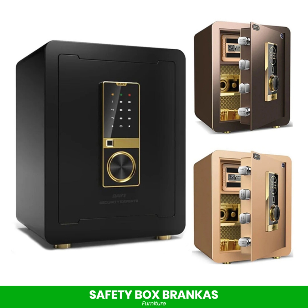 Jual Brankas Tahan Api Modern Premium / Lock Safety Box 3370 | Shopee ...