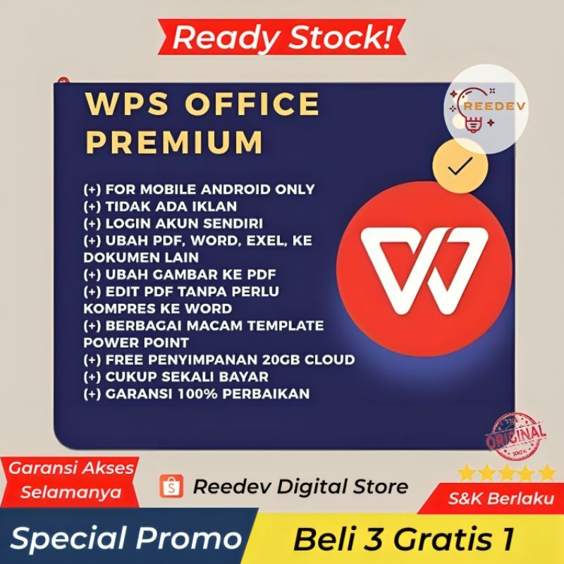 Jual WPS PREMIUM PRO AKSES SELAMANYA - Reedev Digital Store | Shopee ...