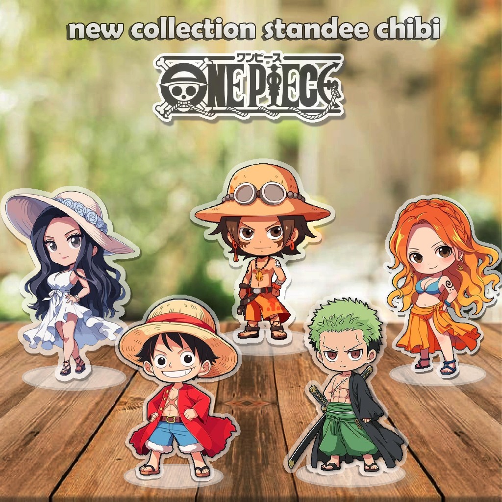 Jual [STANDEE] Action Figure Akrilik One Piece Standee Chibi Robin Ace ...