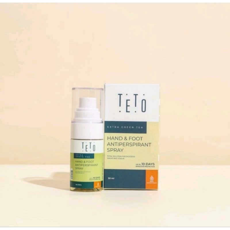Jual Teto hand and foot antiperspirant spray 30ml | Shopee Indonesia